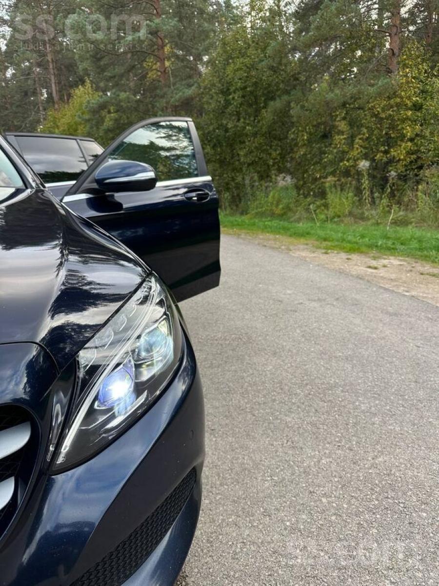 Blue Mercedes-Benz c-220 2014 in Jekabpils, with an engine capacity of 2.20 L and mileage of 356 thousand km for 9900 €, photo 21 on AUTOMOTO.COM.LV