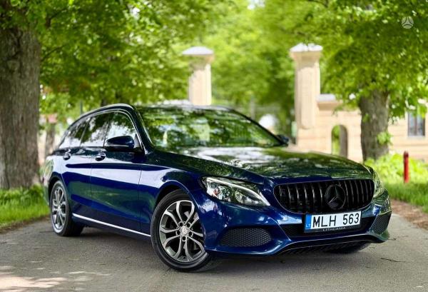 Blue Mercedes-Benz c-220 2015 in Vilnius, with an engine capacity of 2.14 L and mileage of 330 thousand km for 10950 €, photo 2 on AUTOMOTO.COM.LV
