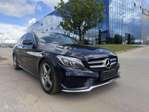 Blue Mercedes-Benz c-220 2016 in Panevezys, with an engine capacity of 2.14 L and mileage of 325 thousand km for 11750 €, photo  on AUTOMOTO.COM.LV