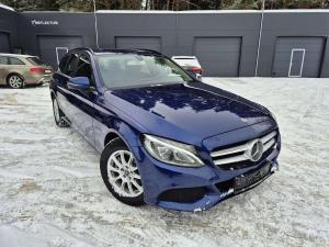 Blue Mercedes-Benz c-220 2017 in Utena, with an engine capacity of 2.14 L and mileage of 363 thousand km for 9990 €, photo 2 on AUTOMOTO.COM.LV