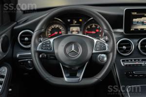 Blue Mercedes-Benz c-220 2018 in Riga, with an engine capacity of 2.20 L and mileage of 288 thousand km for 14990 €, photo 16 on AUTOMOTO.COM.LV