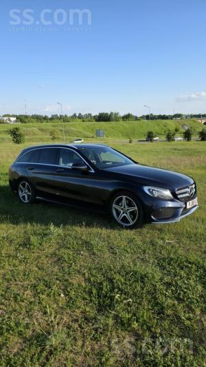Blue Mercedes-Benz c-220 2018 in Daugavpils, with an engine capacity of 2.20 L and mileage of 215 thousand km for 8350 €, photo  on AUTOMOTO.COM.LV