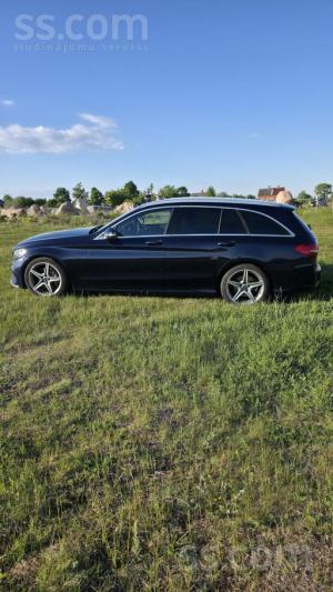 Zils Mercedes-Benz c-220 2018 Daugavpils, ar dzinēja tilpumu 2.20 L un nobraukumu 215 tūkst. km par 8350 €, foto 9 vietnē AUTOMOTO.COM.LV