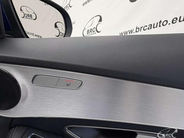 Blue Mercedes-Benz c-220 2018 in Vilnius, with an engine capacity of 2.14 L and mileage of 271 thousand km for 12500 €, photo 10 on AUTOMOTO.COM.LV