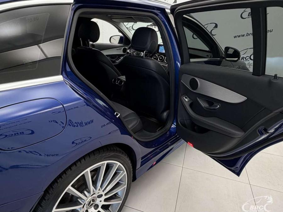 Zils Mercedes-Benz c-220 2018 Viļņa, ar dzinēja tilpumu 2.14 L un nobraukumu 271 tūkst. km par 12500 €, foto 15 vietnē AUTOMOTO.COM.LV
