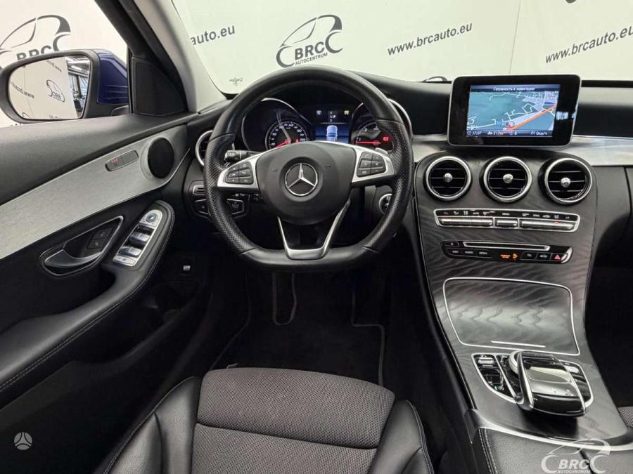 Zils Mercedes-Benz c-220 2018 Viļņa, ar dzinēja tilpumu 2.14 L un nobraukumu 271 tūkst. km par 12500 €, foto 16 vietnē AUTOMOTO.COM.LV