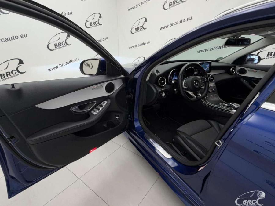 Zils Mercedes-Benz c-220 2018 Viļņa, ar dzinēja tilpumu 2.14 L un nobraukumu 271 tūkst. km par 12500 €, foto 21 vietnē AUTOMOTO.COM.LV