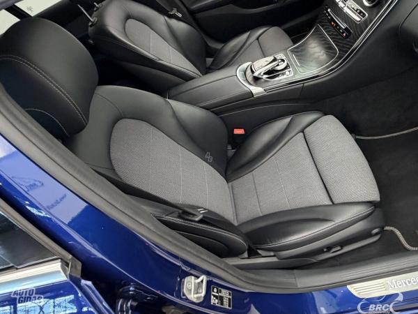 Синий Мерседес Ц 220 2018 в Авиженяй, объемом двигателя 2.10 л и пробегом 271 тыс. км за 12500 €, фото 5 на AUTOMOTO.COM.LV