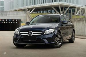 Blue Mercedes-Benz c-220 2018 in Vilnius, with an engine capacity of 1.95 L and mileage of 184 thousand km for 15490 €, photo 6 on AUTOMOTO.COM.LV