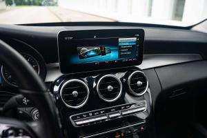 Blue Mercedes-Benz c-220 2018 in Vilnius, with an engine capacity of 1.95 L and mileage of 184 thousand km for 15490 €, photo 22 on AUTOMOTO.COM.LV