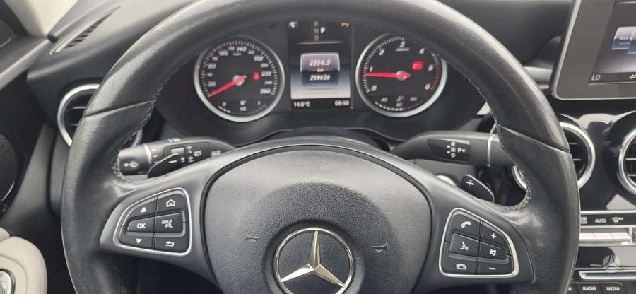 Zils Mercedes-Benz c-220 2018 Viļņa, ar dzinēja tilpumu 2.14 L un nobraukumu 268 tūkst. km par 10200 €, foto 20 vietnē AUTOMOTO.COM.LV