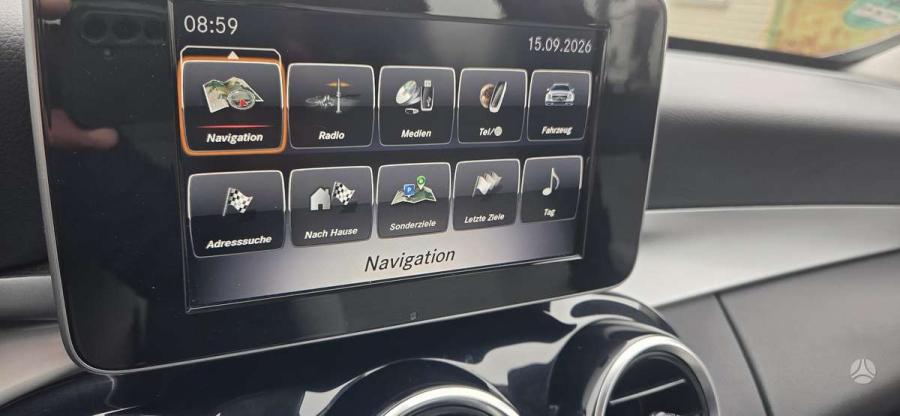Zils Mercedes-Benz c-220 2018 Viļņa, ar dzinēja tilpumu 2.14 L un nobraukumu 268 tūkst. km par 10200 €, foto 23 vietnē AUTOMOTO.COM.LV
