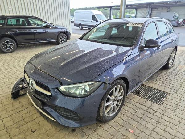 Blue Mercedes-Benz c-220 2023 in Vilnius, with an engine capacity of 1.99 L and mileage of 95 thousand km for 18990 €, photo 1 on AUTOMOTO.COM.LV