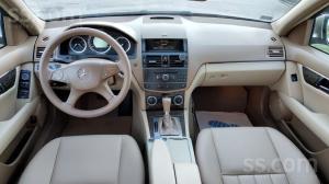Brown Mercedes-Benz c-220 2007 in Riga, with an engine capacity of 2.20 L and mileage of 355 thousand km for 4350 €, photo 6 on AUTOMOTO.COM.LV