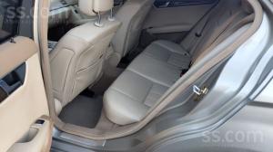 Brown Mercedes-Benz c-220 2007 in Riga, with an engine capacity of 2.20 L and mileage of 355 thousand km for 4350 €, photo 10 on AUTOMOTO.COM.LV