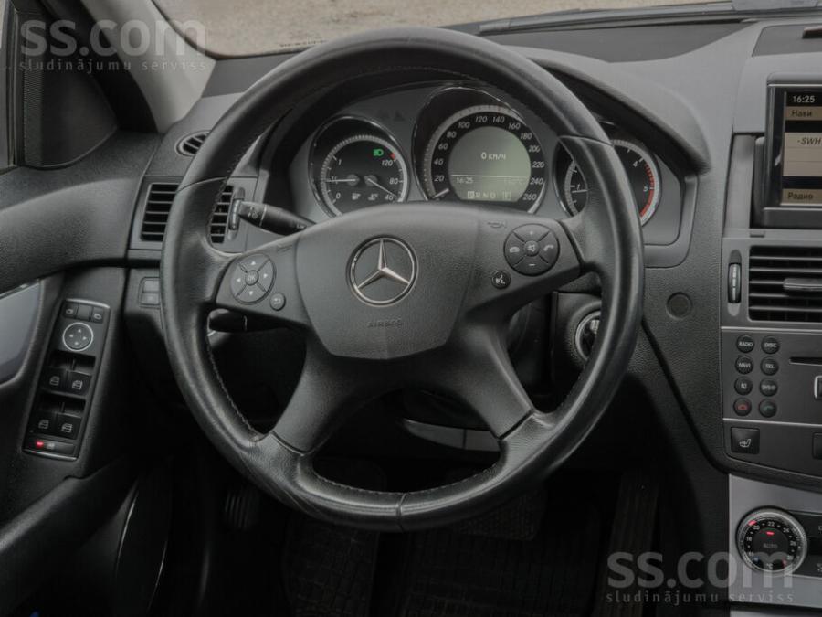 Brown Mercedes-Benz c-220 2010 in Liepaja, with an engine capacity of 2.20 L and mileage of 309 thousand km for 5000 €, photo 14 on AUTOMOTO.COM.LV