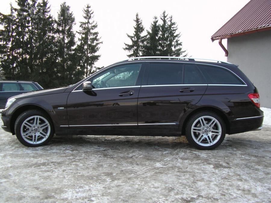 Brown Mercedes-Benz c-220 2010 in Riga, with an engine capacity of 2.20 L and mileage of 0 thousand km for 7750 €, photo 9 on AUTOMOTO.COM.LV