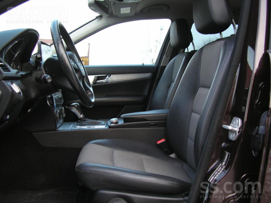 Brown Mercedes-Benz c-220 2010 in Riga, with an engine capacity of 2.20 L and mileage of 0 thousand km for 7750 €, photo 20 on AUTOMOTO.COM.LV