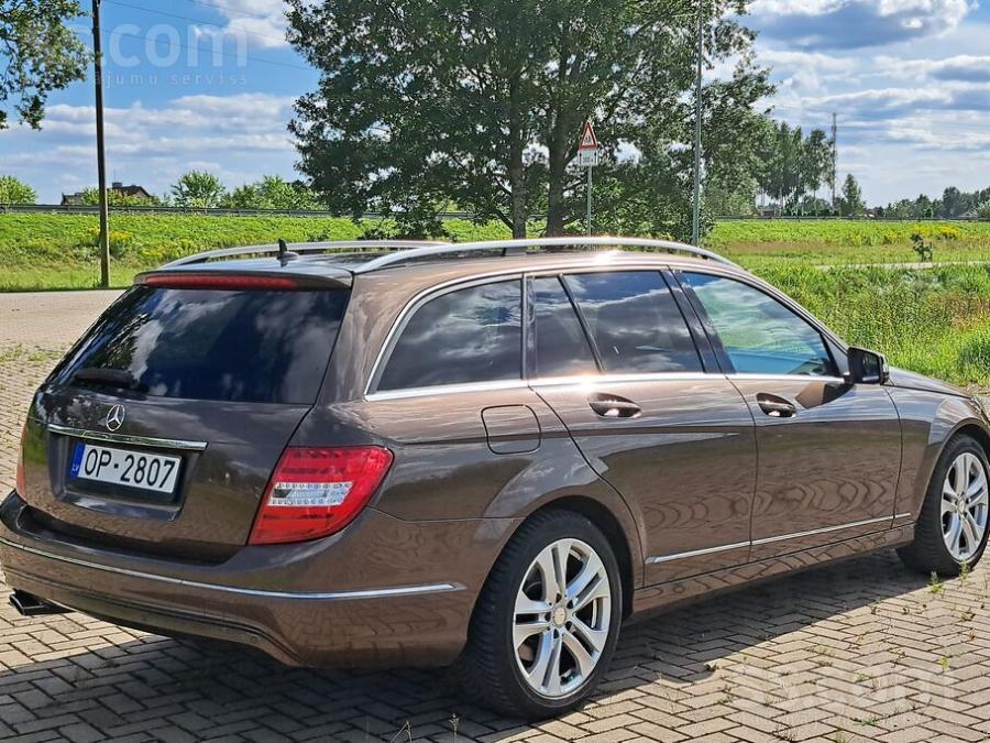 Brūns Mercedes-Benz c-220 2013 Valmiera, ar dzinēja tilpumu 2.10 L un nobraukumu 242 tūkst. km par 7800 €, foto 5 vietnē AUTOMOTO.COM.LV