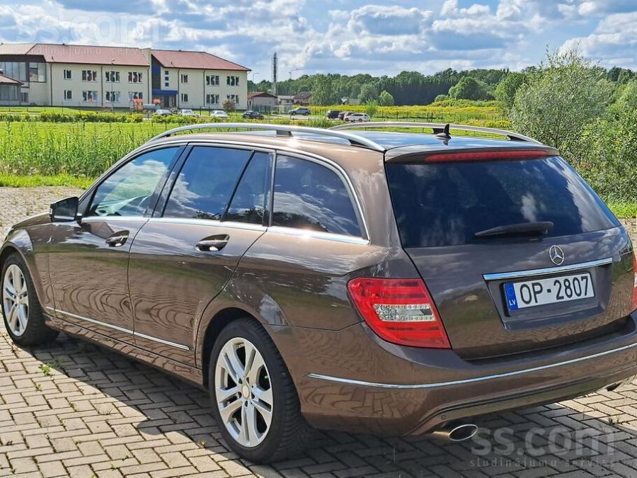 Brūns Mercedes-Benz c-220 2013 Valmiera, ar dzinēja tilpumu 2.10 L un nobraukumu 242 tūkst. km par 7800 €, foto 7 vietnē AUTOMOTO.COM.LV
