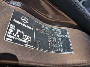 Brūns Mercedes-Benz c-220 2013 Valmiera, ar dzinēja tilpumu 2.10 L un nobraukumu 242 tūkst. km par 7800 €, foto 19 vietnē AUTOMOTO.COM.LV