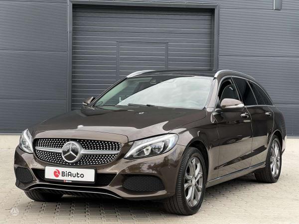 Brown Mercedes-Benz c-220 2015 in Utena, with an engine capacity of 2.20 L and mileage of 281 thousand km for 11350 €, photo 1 on AUTOMOTO.COM.LV