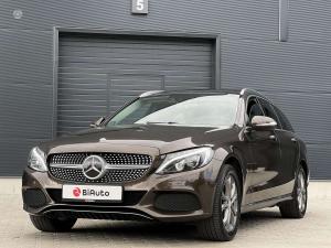 Brown Mercedes-Benz c-220 2015 in Utena, with an engine capacity of 2.20 L and mileage of 281 thousand km for 11350 €, photo 4 on AUTOMOTO.COM.LV