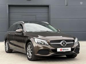 Brown Mercedes-Benz c-220 2015 in Utena, with an engine capacity of 2.20 L and mileage of 281 thousand km for 11350 €, photo 8 on AUTOMOTO.COM.LV