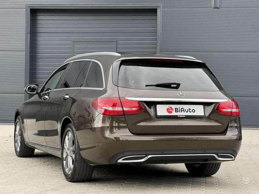 Brown Mercedes-Benz c-220 2015 in Utena, with an engine capacity of 2.20 L and mileage of 281 thousand km for 11350 €, photo 27 on AUTOMOTO.COM.LV