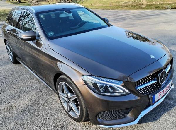 Brūns Mercedes-Benz c-220 2017 Jurbarkas, ar dzinēja tilpumu 2.20 L un nobraukumu 220 tūkst. km par 14500 €, foto 8 vietnē AUTOMOTO.COM.LV