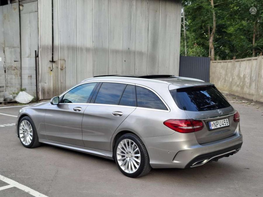Brown Mercedes-Benz c-220 2018 in Vilnius, with an engine capacity of 1.95 L and mileage of 295 thousand km for 15500 €, photo 9 on AUTOMOTO.COM.LV