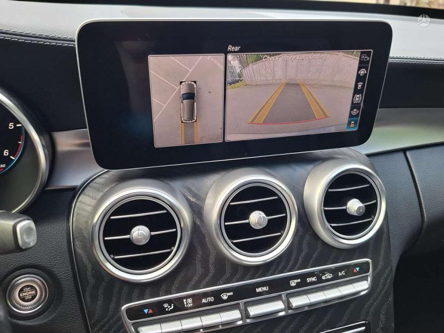 Brown Mercedes-Benz c-220 2018 in Vilnius, with an engine capacity of 1.95 L and mileage of 295 thousand km for 15500 €, photo 14 on AUTOMOTO.COM.LV