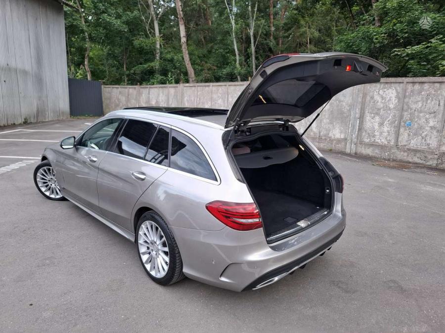 Brown Mercedes-Benz c-220 2018 in Vilnius, with an engine capacity of 1.95 L and mileage of 295 thousand km for 15500 €, photo 31 on AUTOMOTO.COM.LV