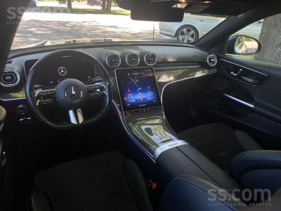 Brown Mercedes-Benz c-220 2021 in Riga, with an engine capacity of 2.20 L and mileage of 180 thousand km for 31000 €, photo 12 on AUTOMOTO.COM.LV