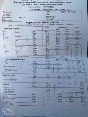 Мерседес Ц 220 2012 в Вильнюс, объемом двигателя 2.10 л и пробегом 320 тыс. км за 7800 €, фото 27 на AUTOMOTO.COM.LV