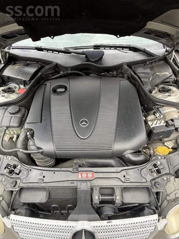 Grey Mercedes-Benz c-220 2004 in Riga, with an engine capacity of 2.20 L and mileage of 244 thousand km for 2600 €, photo 6 on AUTOMOTO.COM.LV