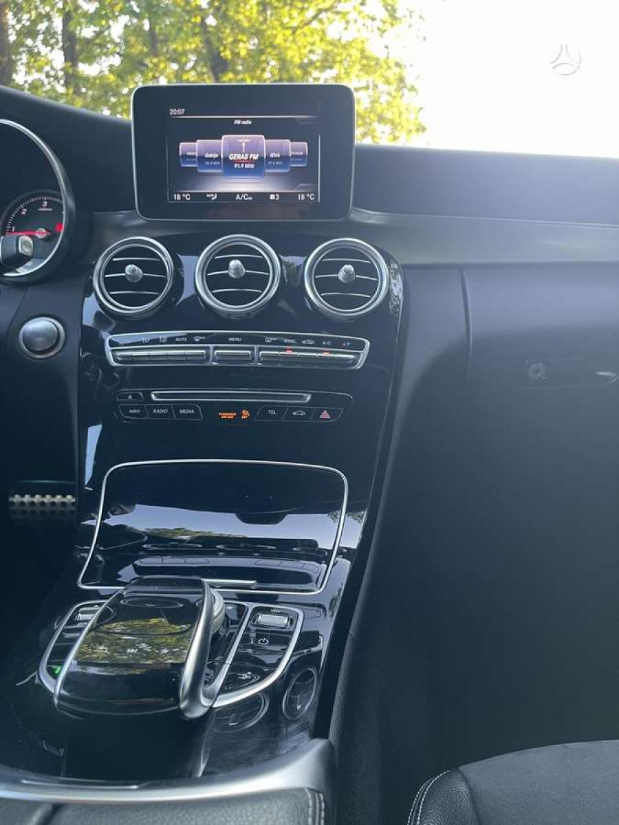 Серый Мерседес Ц 220 2016 в Каунас, объемом двигателя 2.14 л и пробегом 174 тыс. км за 12850 €, фото 17 на AUTOMOTO.COM.LV