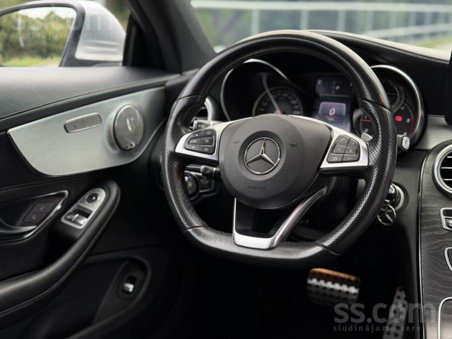 Pelēks Mercedes-Benz c-220 2016 Rēzekne, ar dzinēja tilpumu 2.20 L un nobraukumu 171 tūkst. km par 18200 €, foto 16 vietnē AUTOMOTO.COM.LV