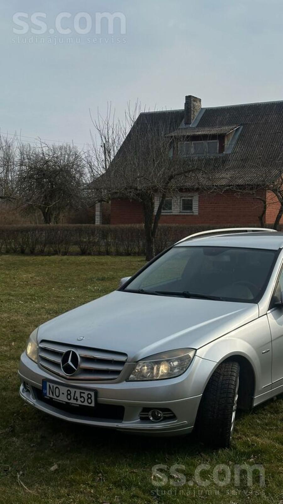Pelēks Mercedes-Benz c-220 2009 Tukums, ar dzinēja tilpumu 2.20 L un nobraukumu 283 tūkst. km par 2599 €, foto 4 vietnē AUTOMOTO.COM.LV
