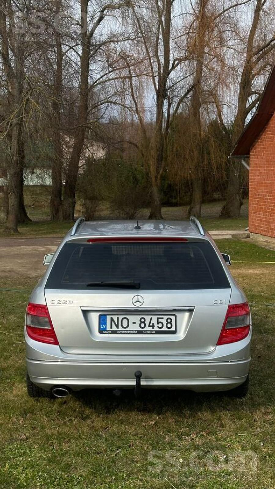 Pelēks Mercedes-Benz c-220 2009 Tukums, ar dzinēja tilpumu 2.20 L un nobraukumu 283 tūkst. km par 2599 €, foto 7 vietnē AUTOMOTO.COM.LV