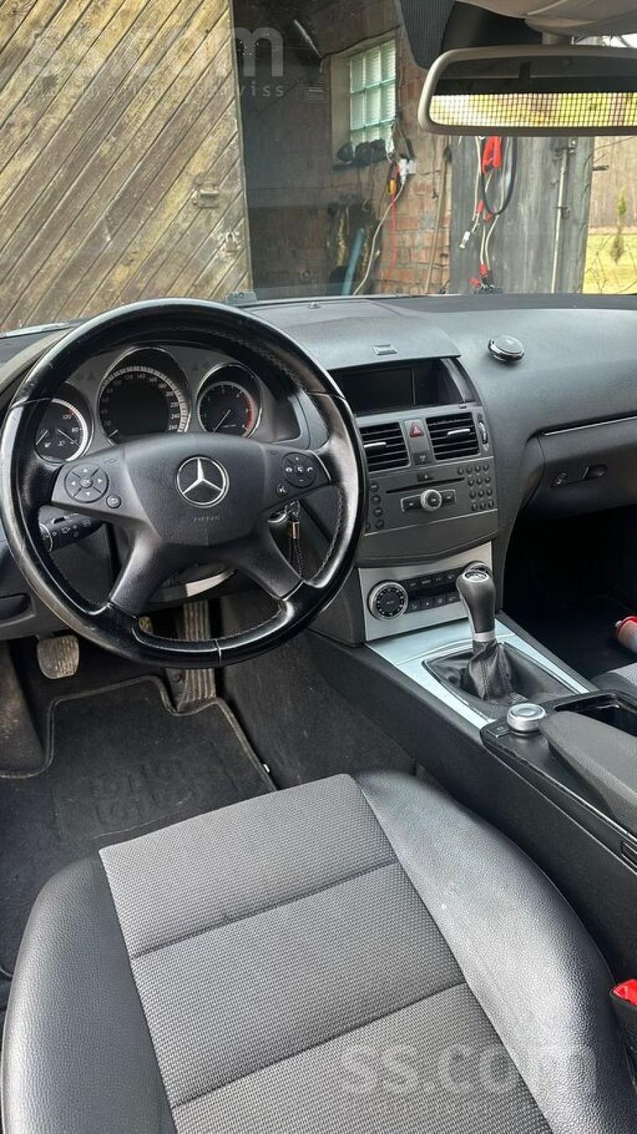 Pelēks Mercedes-Benz c-220 2009 Tukums, ar dzinēja tilpumu 2.20 L un nobraukumu 283 tūkst. km par 2599 €, foto 8 vietnē AUTOMOTO.COM.LV