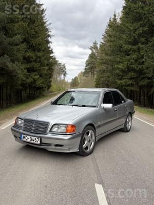 Pelēks Mercedes-Benz c-220 1998 Jēkabpils, ar dzinēja tilpumu 2.20 L un nobraukumu 290 tūkst. km par 2300 €, foto  vietnē AUTOMOTO.COM.LV