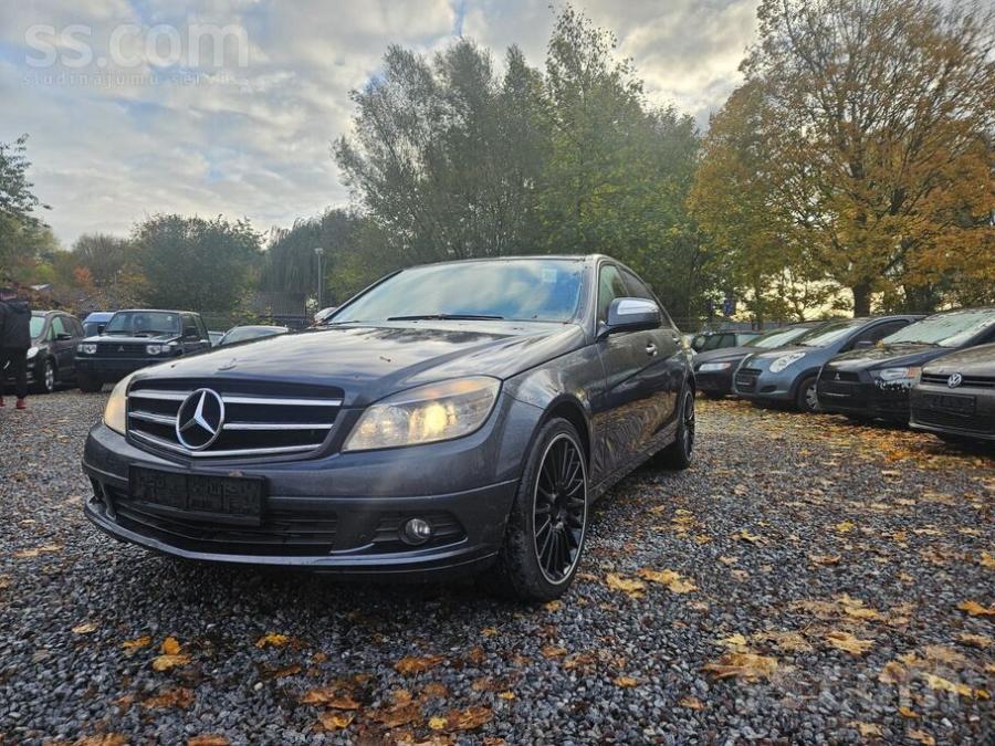 Grey Mercedes-Benz c-220 2007 in Jekabpils, with an engine capacity of 2.20 L and mileage of 295 thousand km for 5999 €, photo 20 on AUTOMOTO.COM.LV