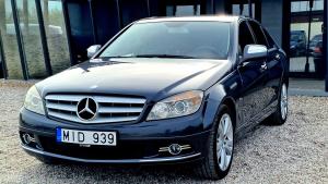 Grey Mercedes-Benz c-220 2007 in Kretinga, with an engine capacity of 2.20 L and mileage of 205 thousand km for 5199 €, photo 4 on AUTOMOTO.COM.LV