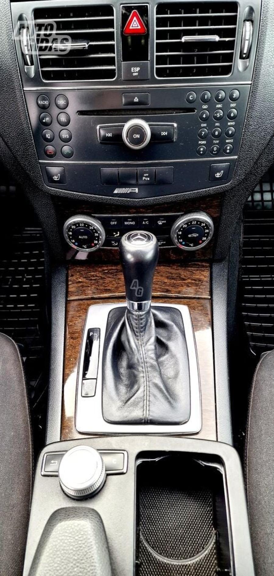 Grey Mercedes-Benz c-220 2007 in Kretinga, with an engine capacity of 2.20 L and mileage of 205 thousand km for 5199 €, photo 27 on AUTOMOTO.COM.LV