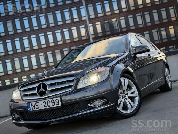 Grey Mercedes-Benz c-220 2007 in Riga, with an engine capacity of 2.10 L and mileage of 0 thousand km for 3250 €, photo 1 on AUTOMOTO.COM.LV