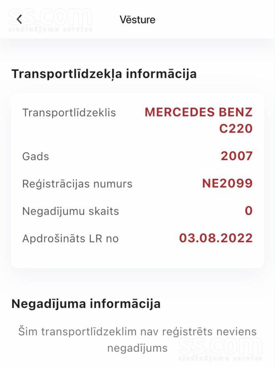 Pelēks Mercedes-Benz c-220 2007 Rīga, ar dzinēja tilpumu 2.10 L un nobraukumu 0 tūkst. km par 3250 €, foto 33 vietnē AUTOMOTO.COM.LV