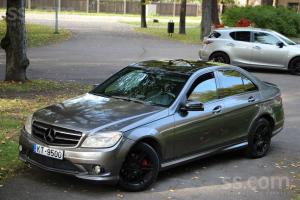 Grey Mercedes-Benz c-220 2007 in Riga, with an engine capacity of 2.20 L and mileage of 315 thousand km for 3950 €, photo 7 on AUTOMOTO.COM.LV