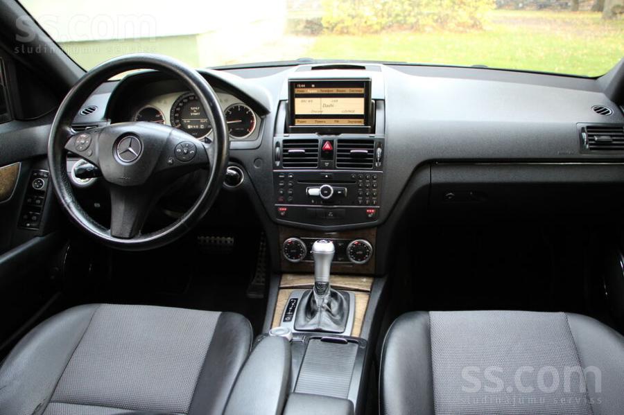 Grey Mercedes-Benz c-220 2007 in Riga, with an engine capacity of 2.20 L and mileage of 315 thousand km for 3950 €, photo 11 on AUTOMOTO.COM.LV