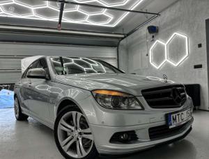 Grey Mercedes-Benz c-220 2008 in Kaunas, with an engine capacity of 2.15 L and mileage of 389 thousand km for 5150 €, photo 8 on AUTOMOTO.COM.LV